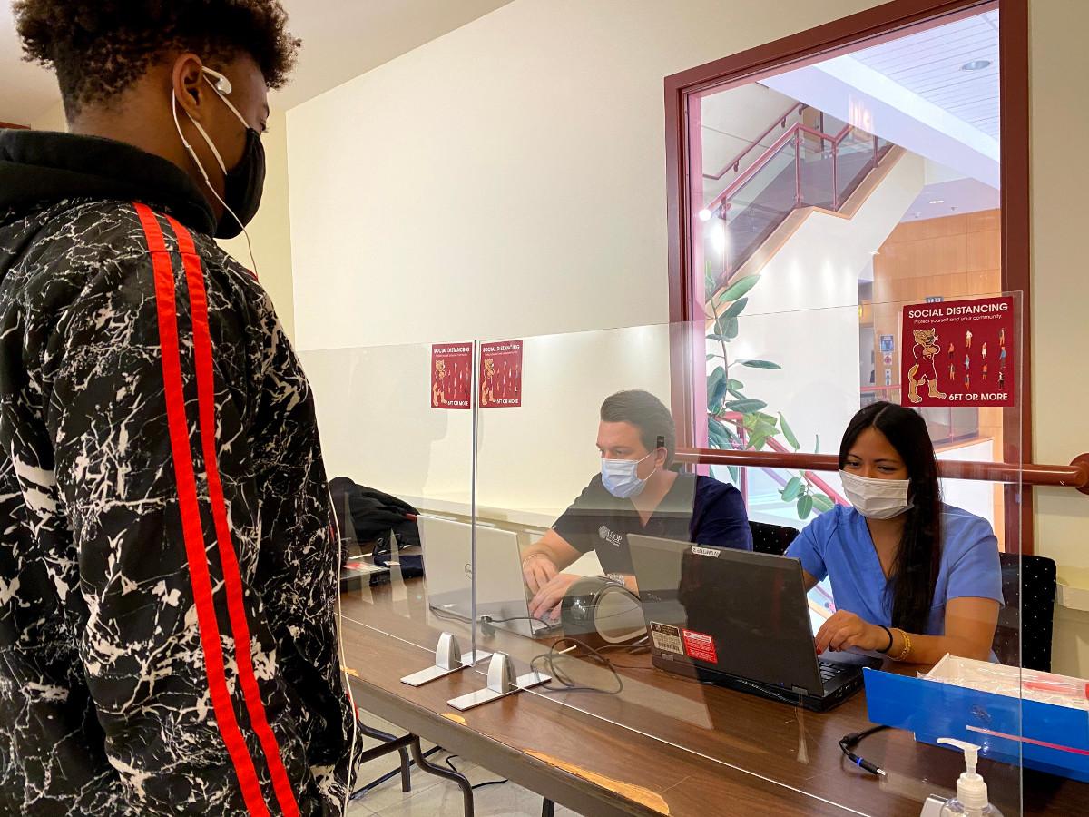 CUC provides free on-campus COVID testing to staff, students, and ...